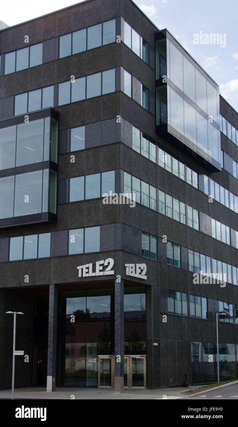 Stockholm, Sweden - June 11 2017. The headquarters of the european ...