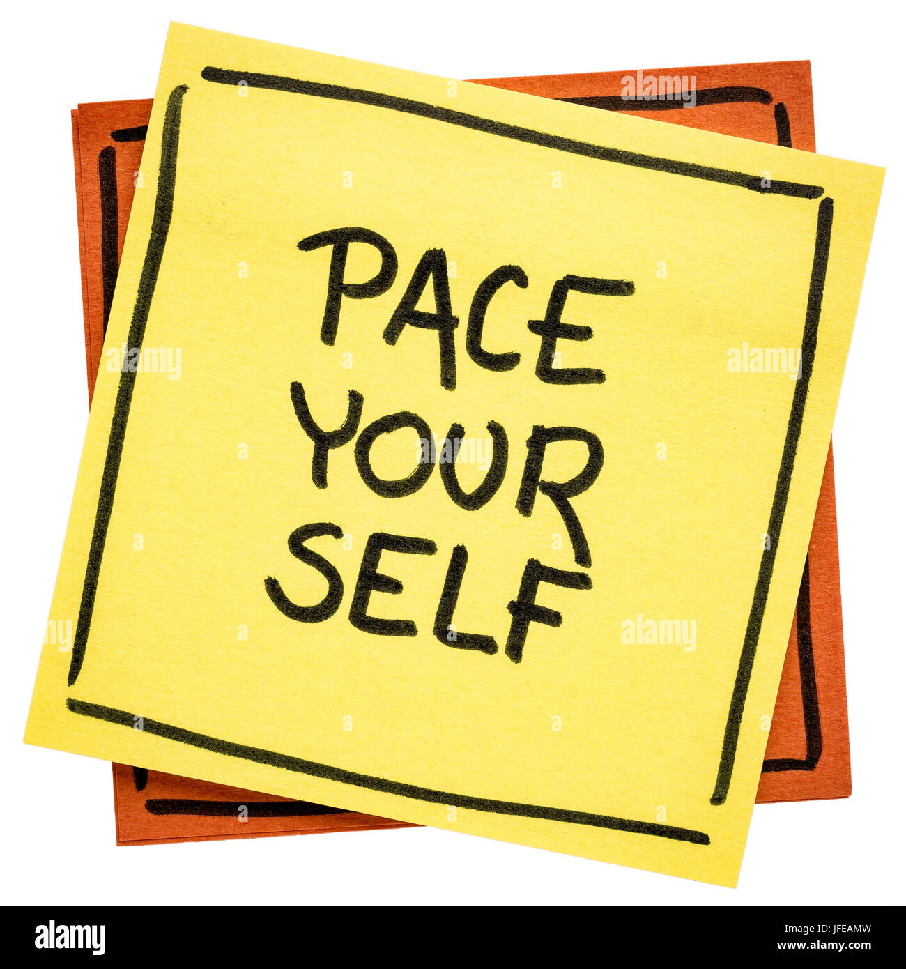 Pace yourself hi-res stock photography and images - Alamy
