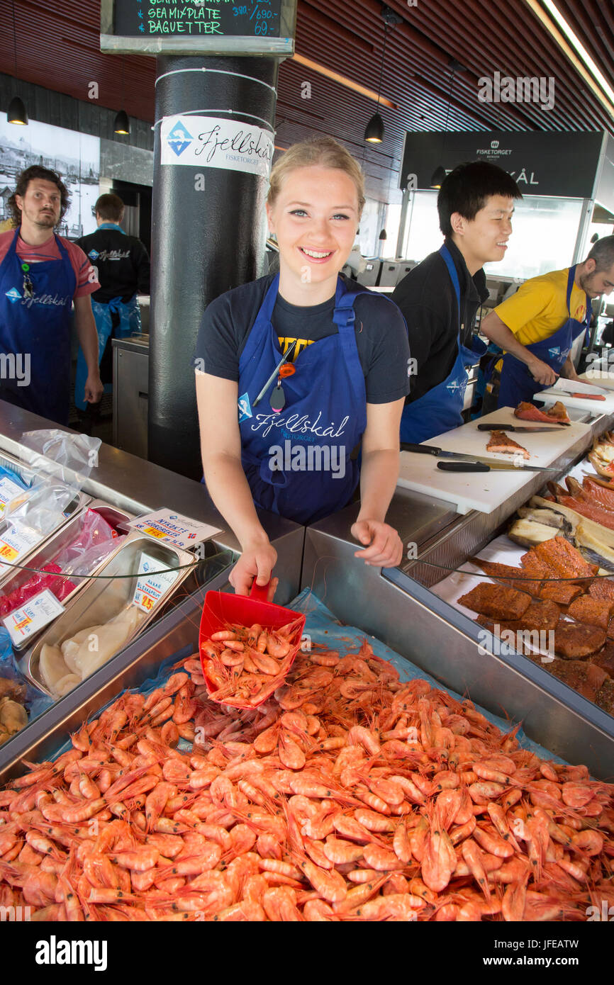 Bergen Fish Market, Norway Stock Photo - Alamy