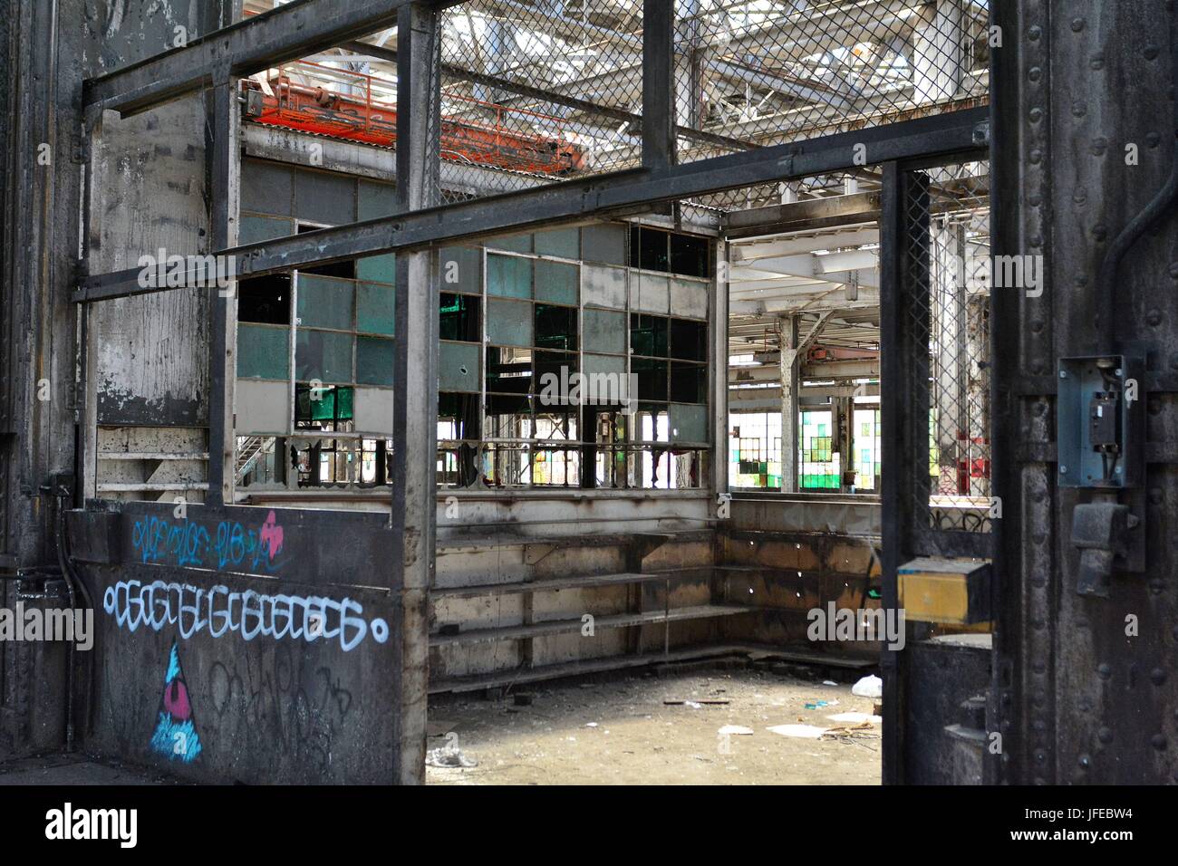 Rail Road repair shops Stock Photo - Alamy