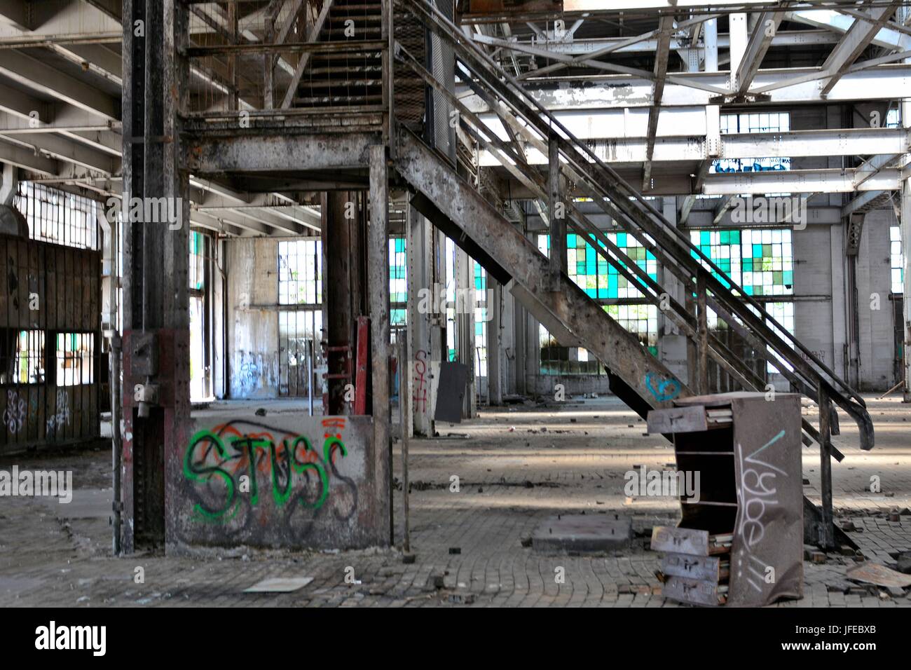 Rail Road repair shops Stock Photo - Alamy