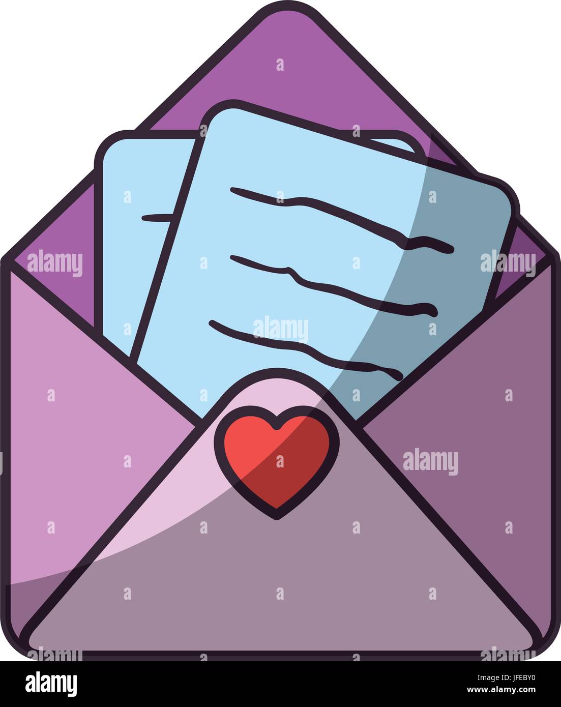 Cute letter cartoon icon vector illustration graphic design Stock ...