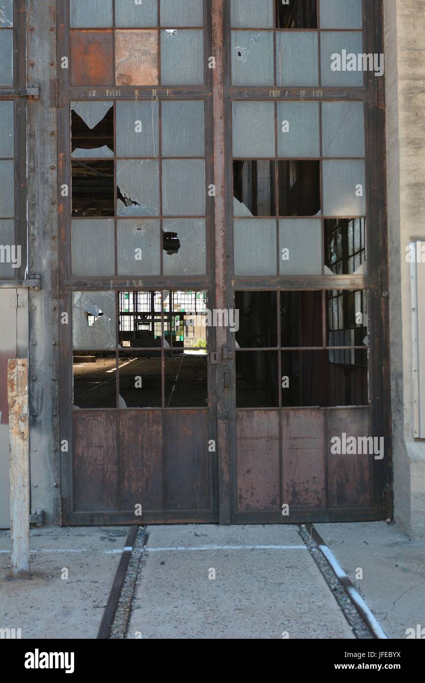 Rail Road repair shops Stock Photo - Alamy