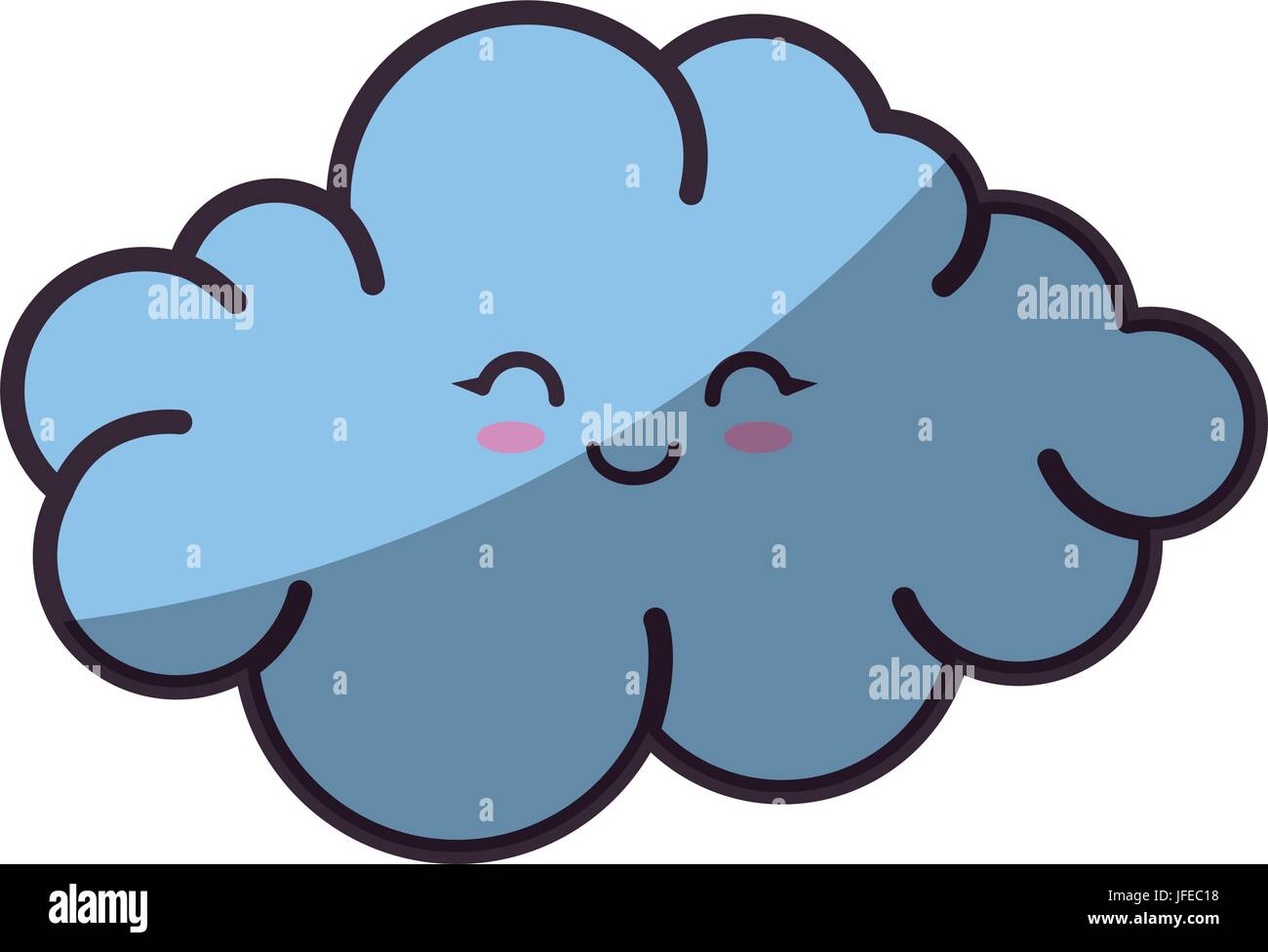 Cute cloud cartoon icon vector illustration graphic design Stock Vector ...
