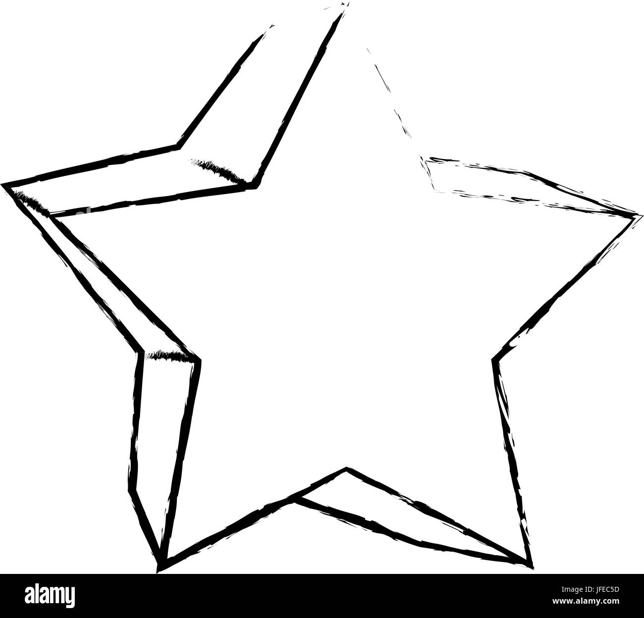 Star shape symbol icon vector illustration graphic design Stock Vector ...