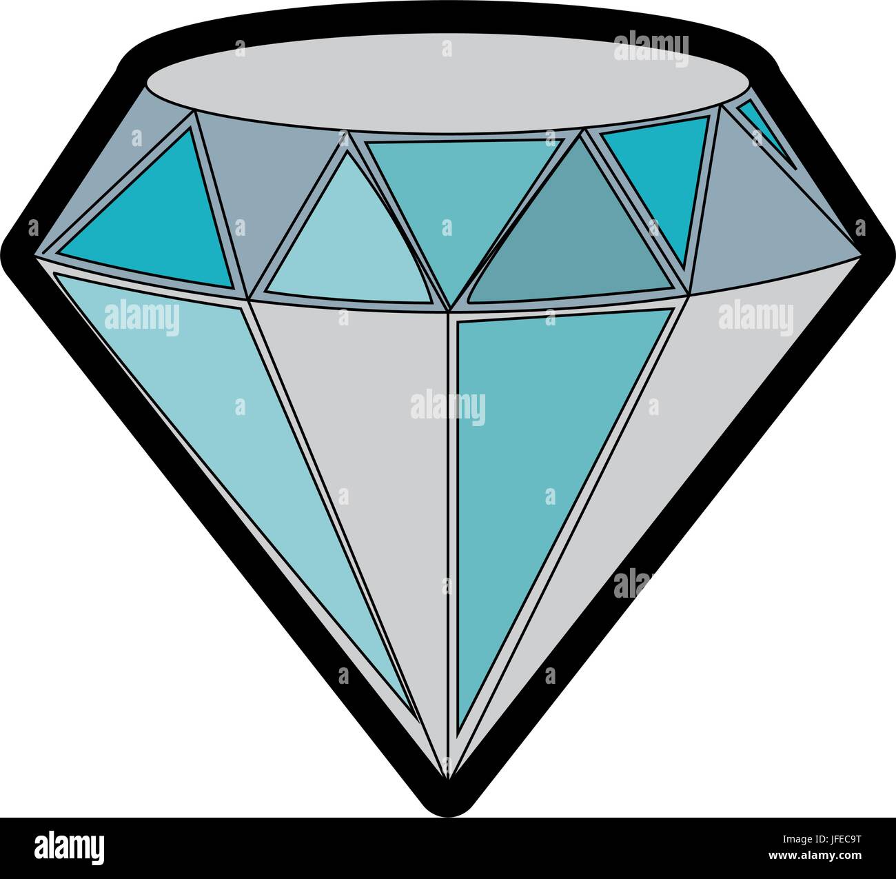 Beautiful diamond isolated Stock Vector Image & Art - Alamy