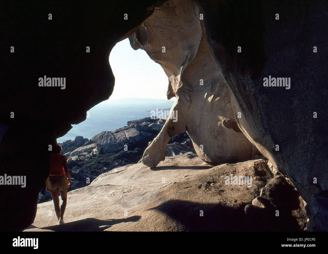 Palau, Sardinia, The "Bear's rock Stock Photo - Alamy