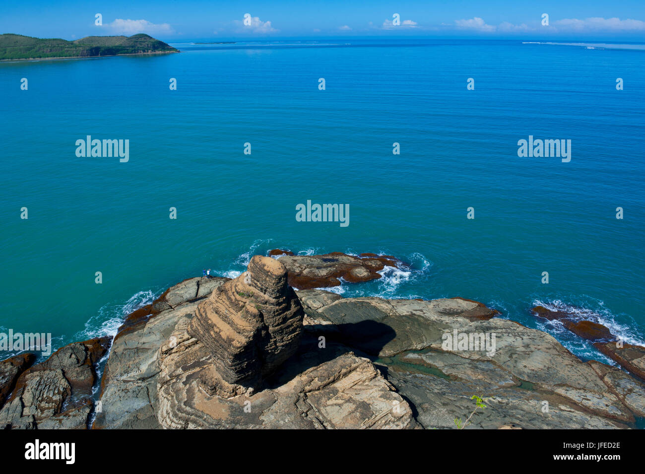 Le roche Percee near Bourail on the west coast of Grand Terre, New ...