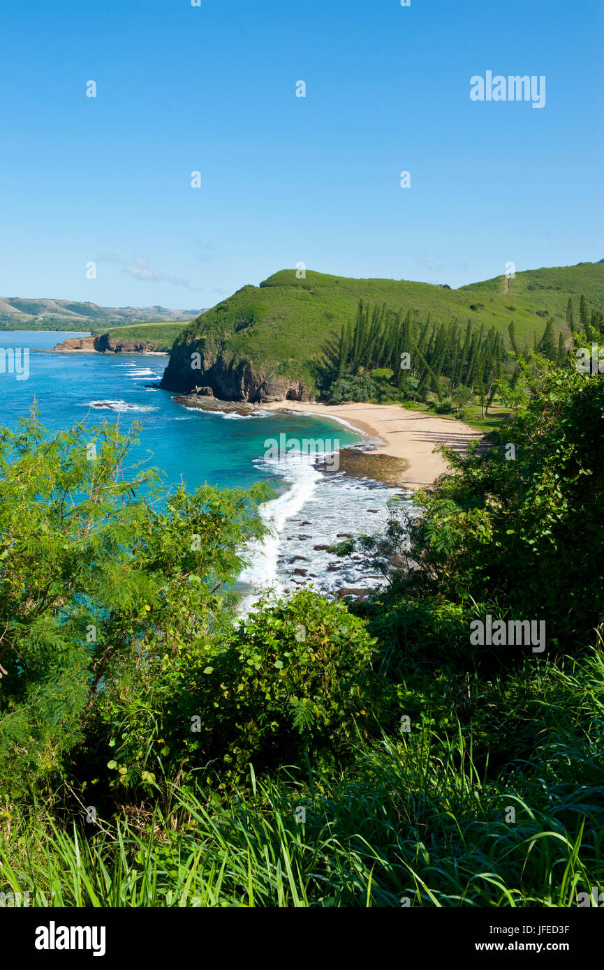 Bay des Tortues on the West coast of Grand Terre, New Caledonia ...
