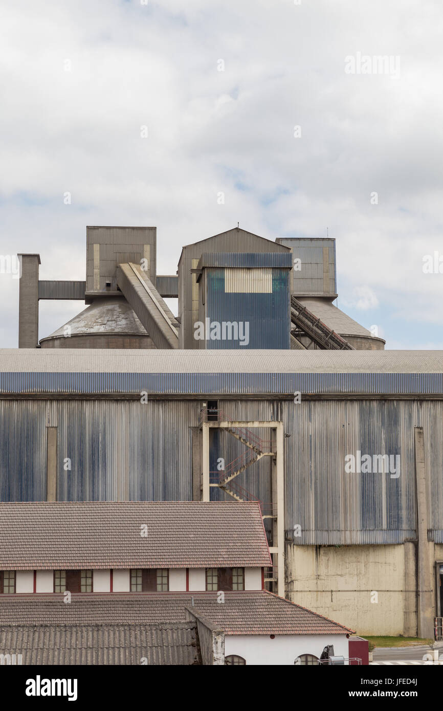 landscape industrial building factory with structure Stock Photo - Alamy