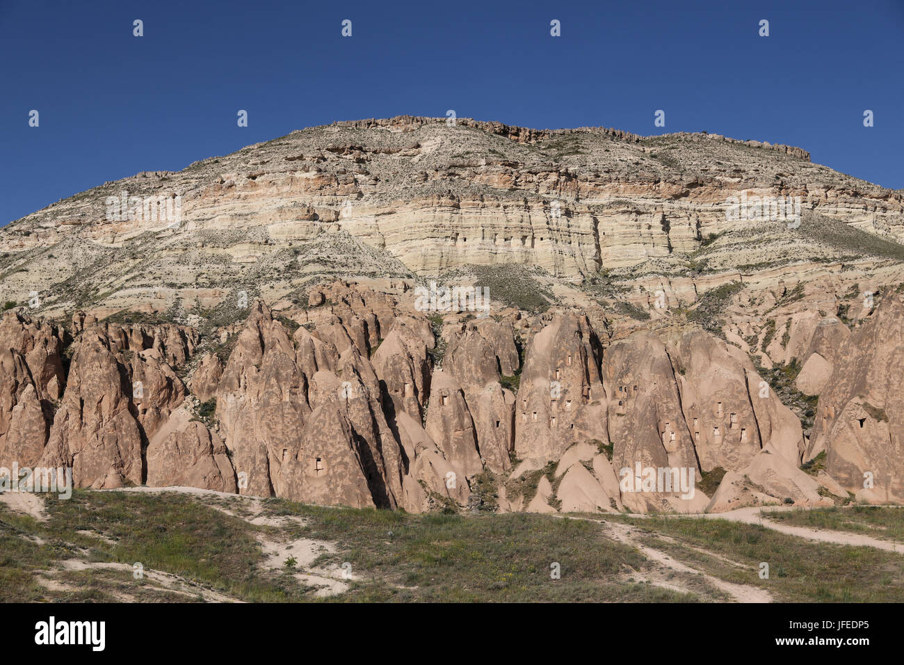 Rose Valley in Cavusin Village, Cappadocia, Turkey Stock Photo - Alamy