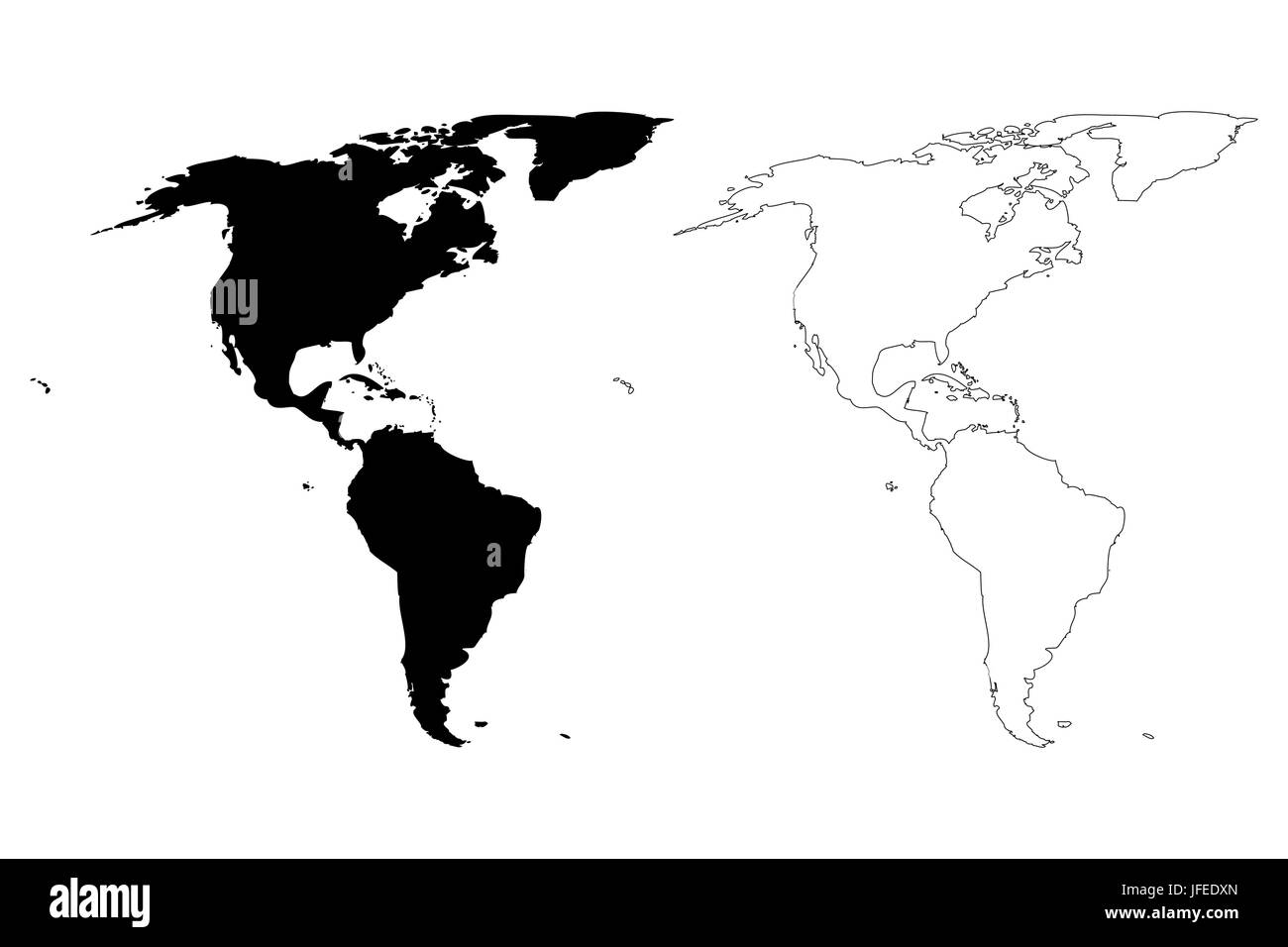 Map of America vector illustration, scribble sketch America Stock ...