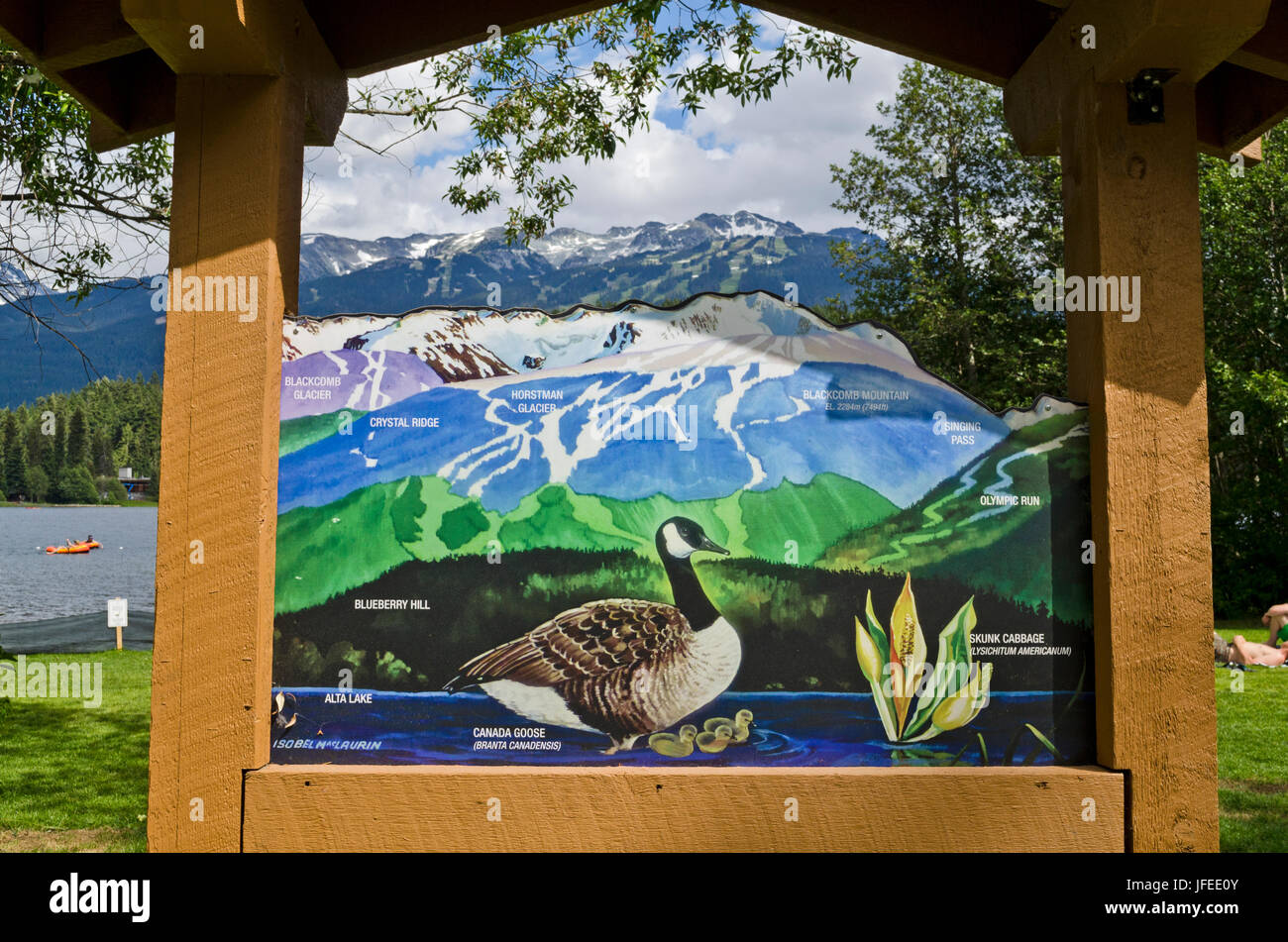 Park interpretive sign hi-res stock photography and images - Alamy