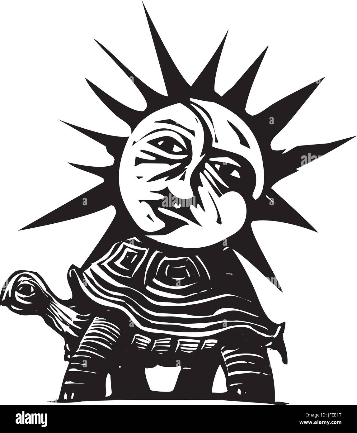 Turtle back myth hi-res stock photography and images - Alamy