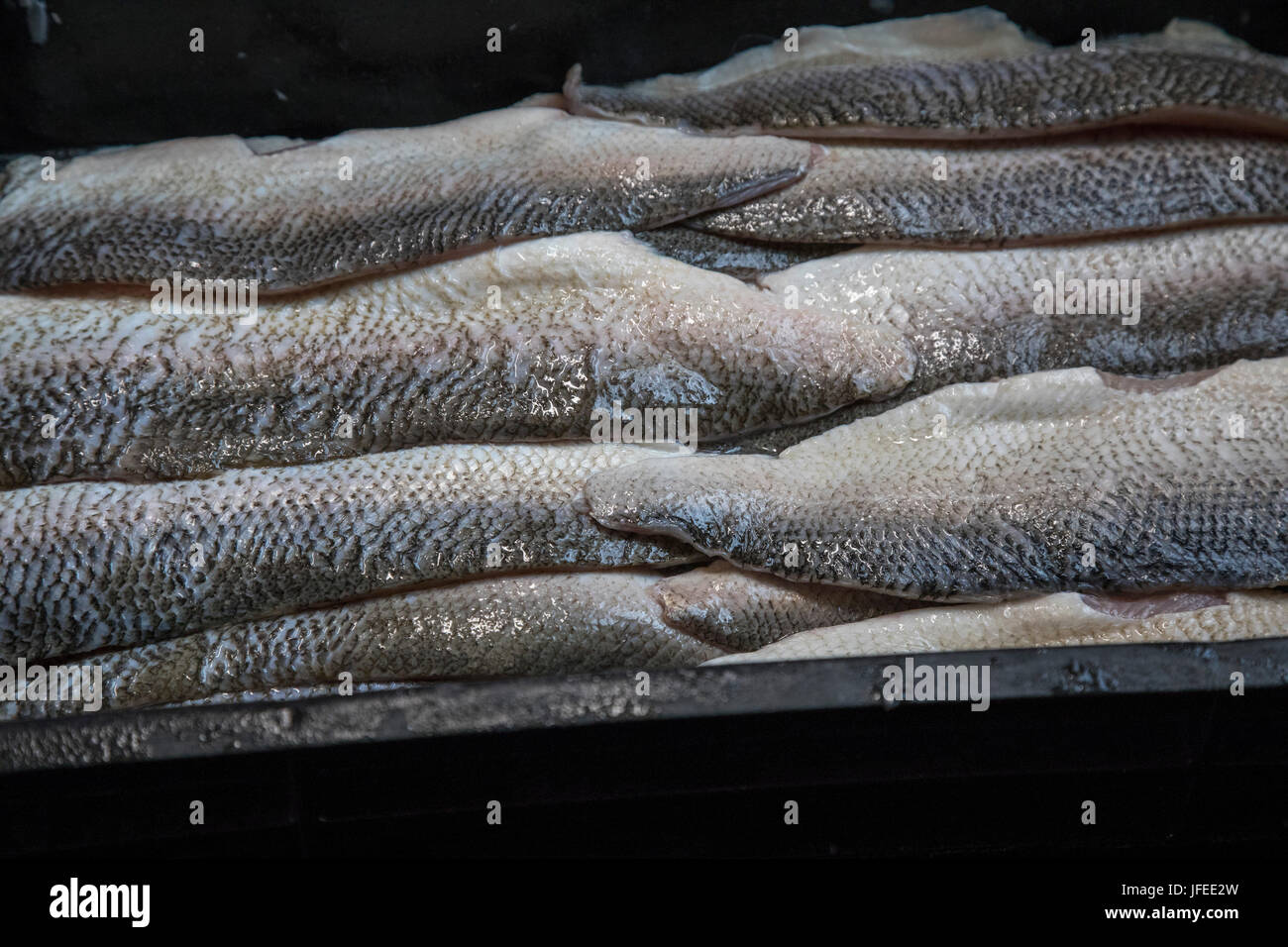 Charlevoix, Michigan - Whitefish from Lake Michigan at the John Cross ...