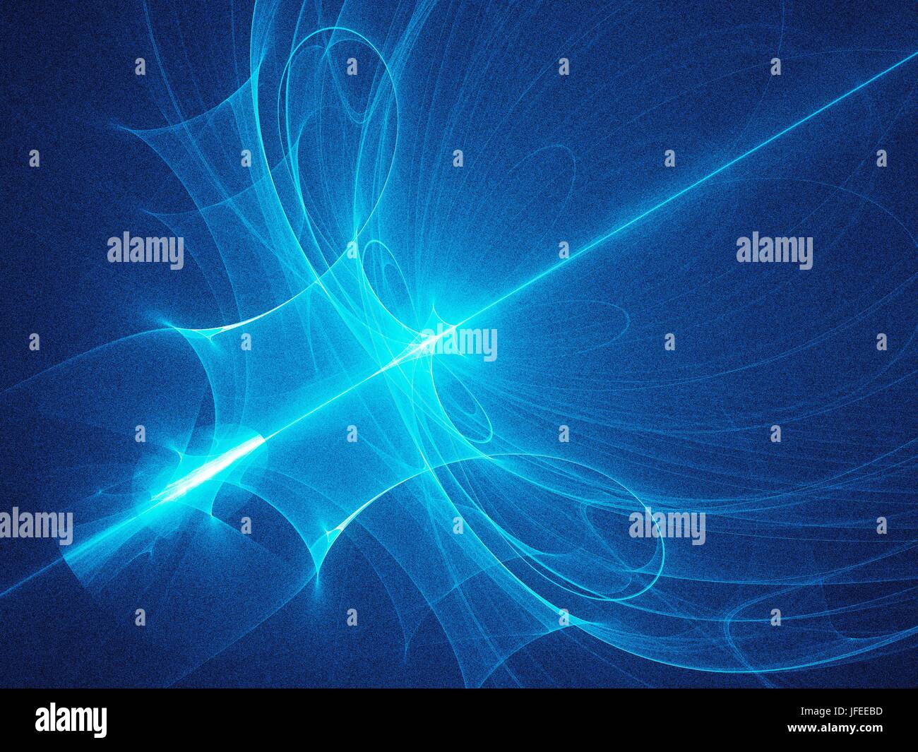 Blue light pattern, artwork Stock Photo - Alamy