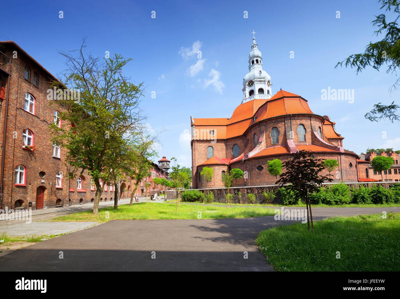 Katowice in Poland / Historical architecture Stock Photo - Alamy