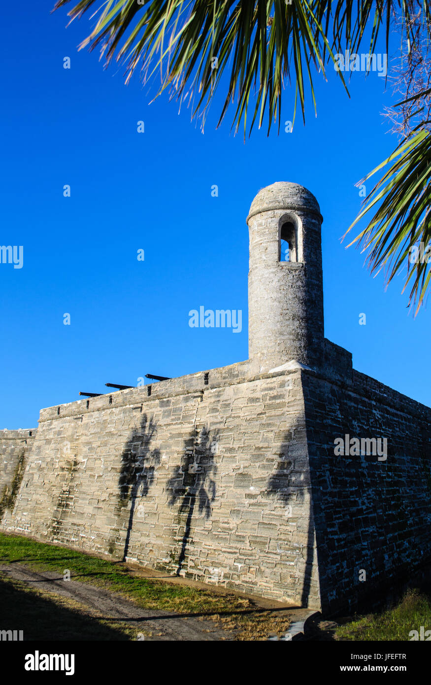 Castillo de San Marcos, St. Augustine, Florida Stock Photo - Alamy