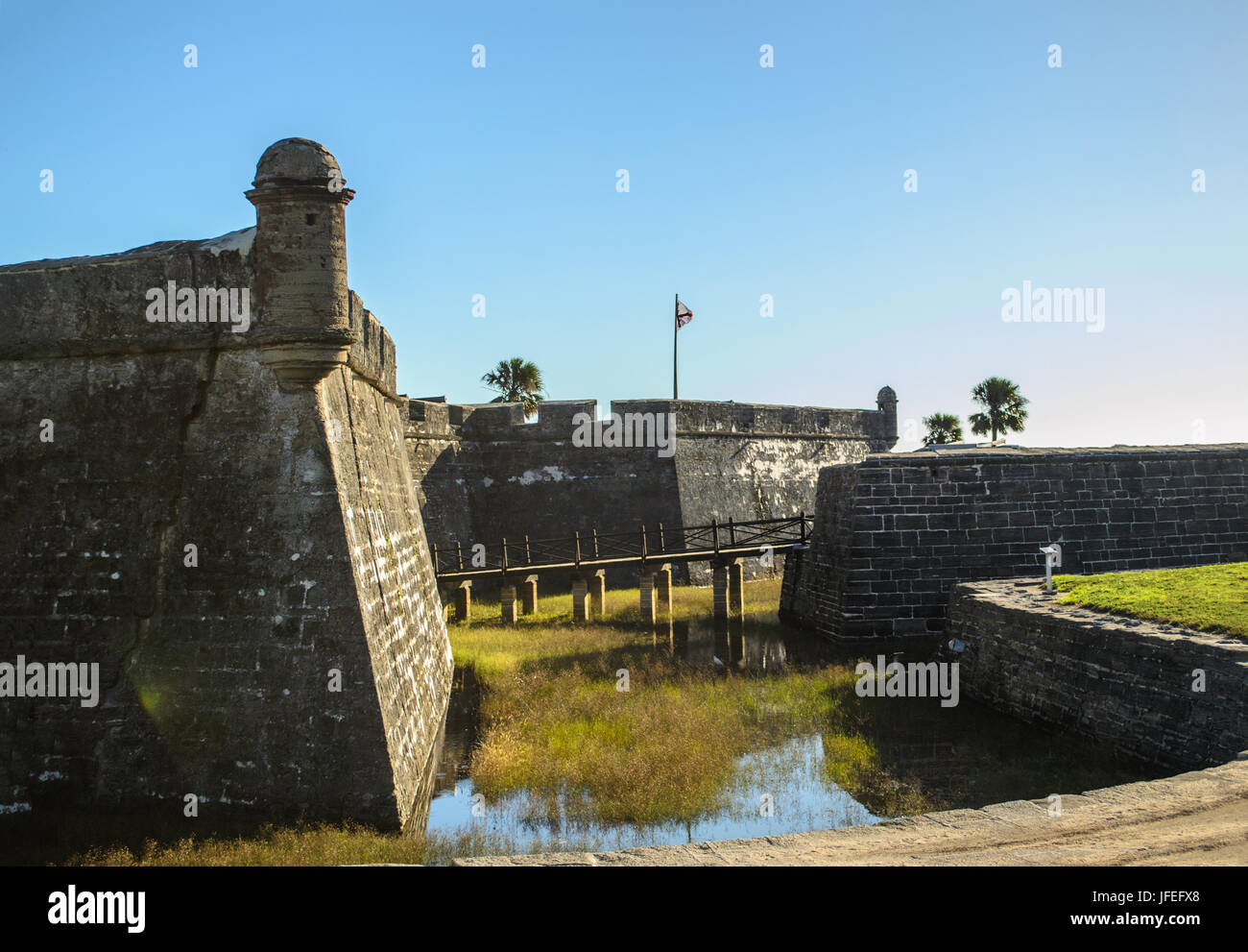 Castillo de San Marcos, St. Augustine, Florida Stock Photo - Alamy