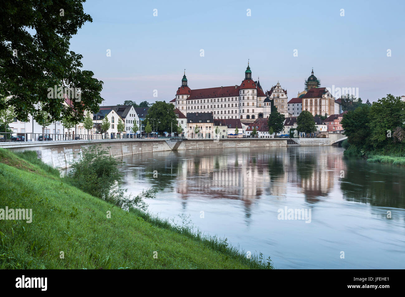 Castle Neuburg, Neuburg on the Danube, Upper Bavaria, Bavarians ...