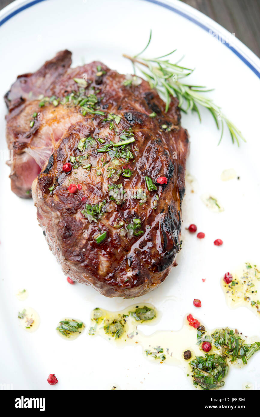 Steak entrecote hi-res stock photography and images - Alamy