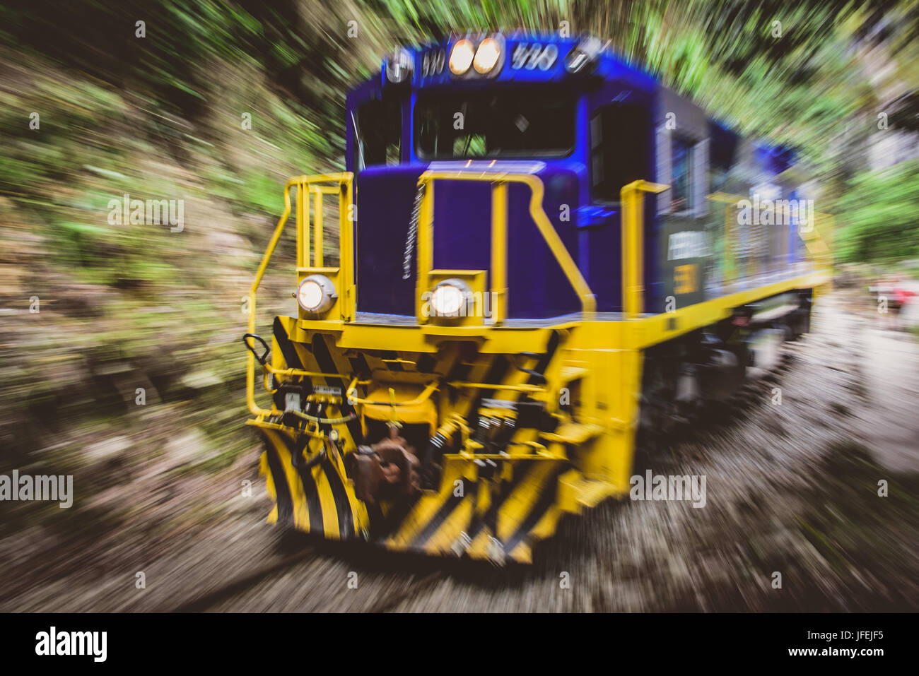 Train tracks in peru hi-res stock photography and images - Alamy