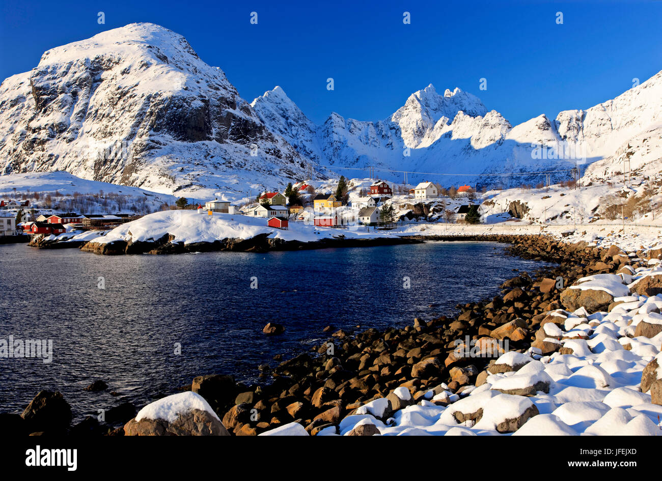 Norway, Lofoten, Moskenesoy Stock Photo - Alamy