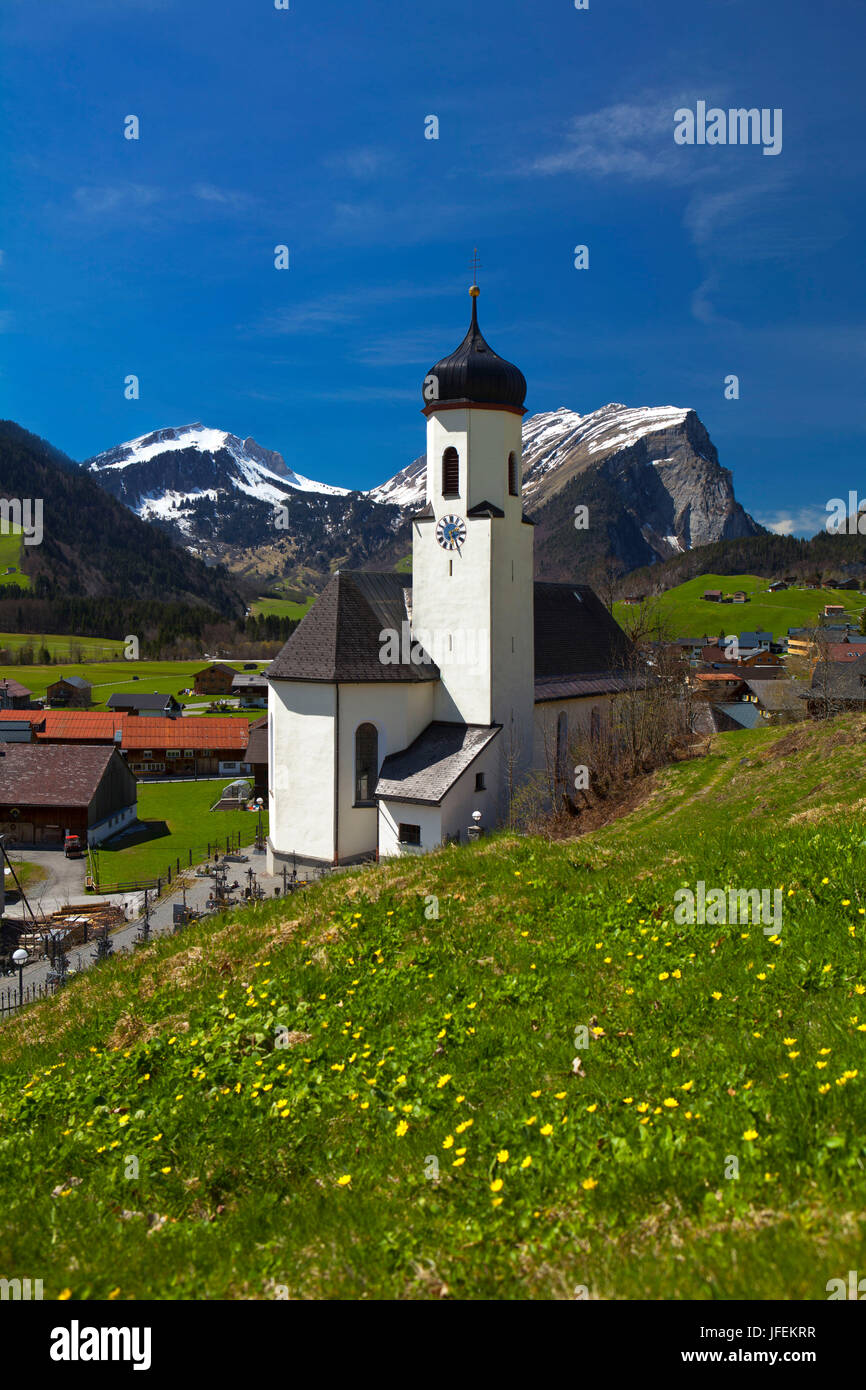 Austria, Vorarlberg, Bregenzerwald, Schoppernau Stock Photo - Alamy