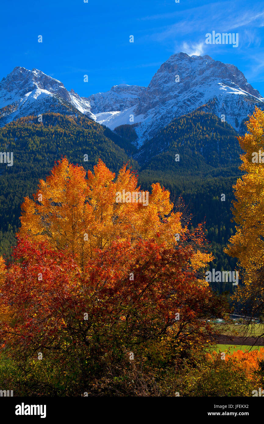 Switzerland, Unterengadin, Piz Lischana Stock Photo - Alamy