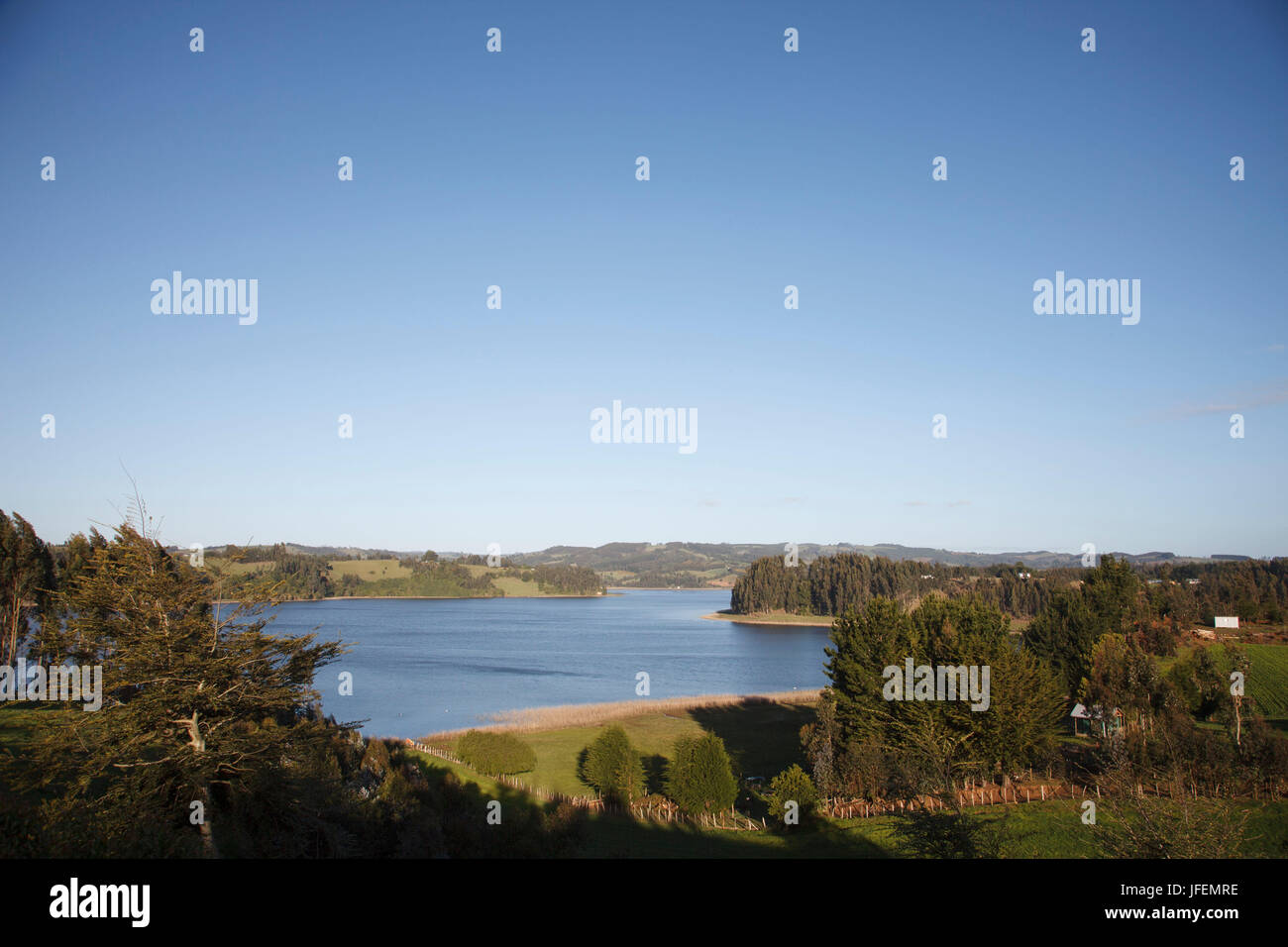 Chile, Araucania, Lago Budi, Llaguepulli, Mapuche Stock Photo - Alamy