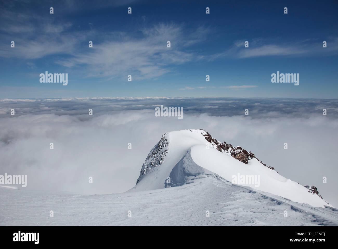 Chile, Araucania, Pucon, volcano Villarrica Stock Photo - Alamy