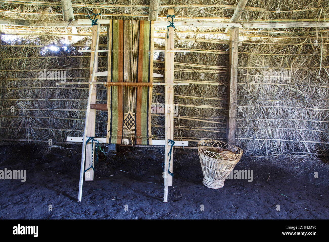 Mapuche chile ruka hi-res stock photography and images - Alamy