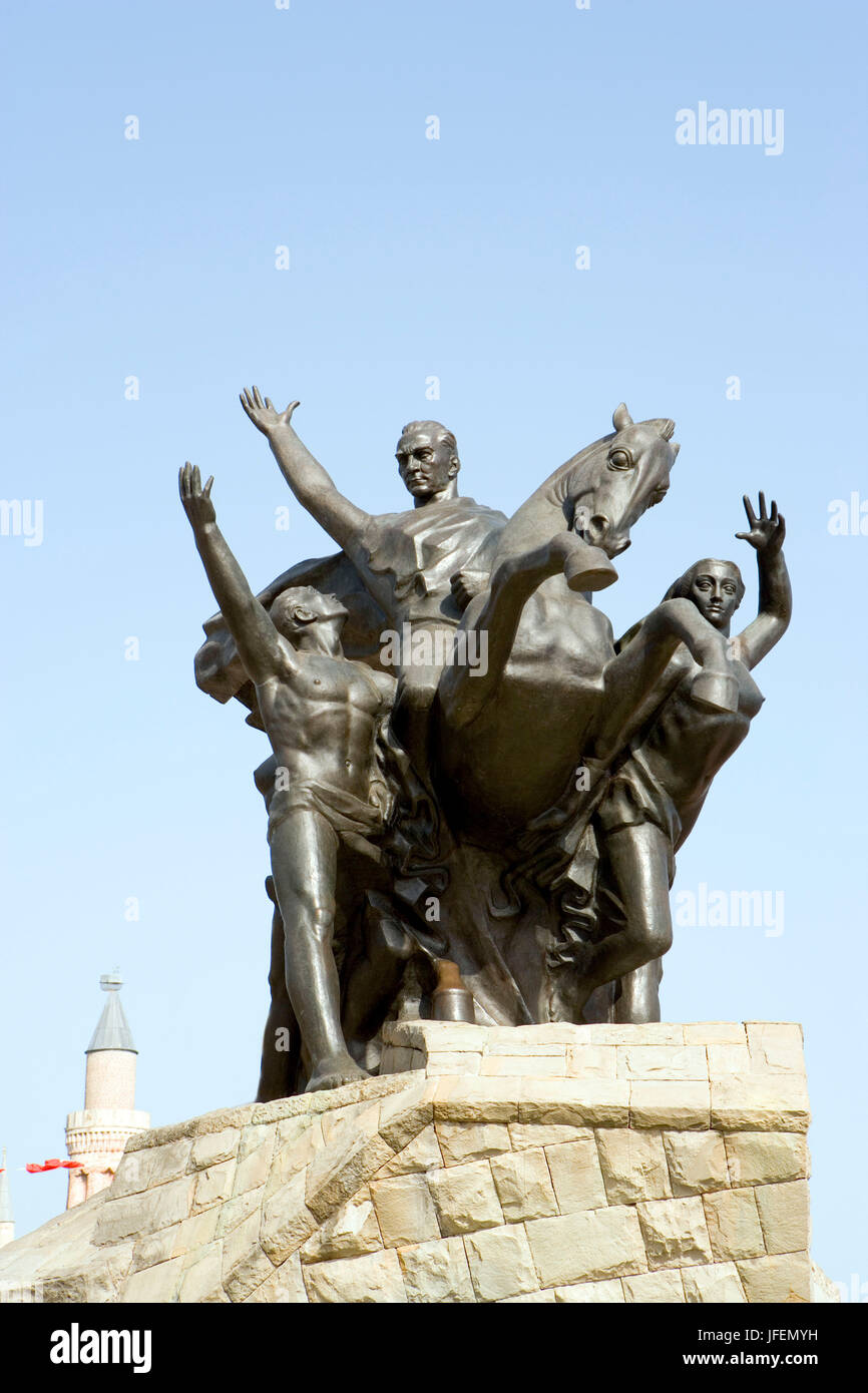 Ataturk statue antalya turkey hi-res stock photography and images - Alamy