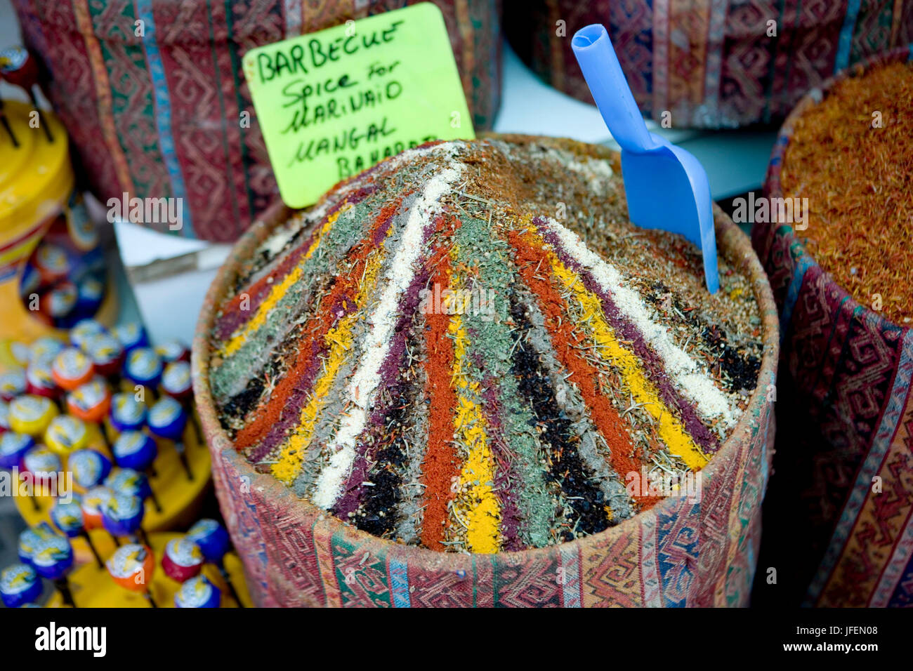 Antalya, capital of the province of the same name, bazaar, different ...