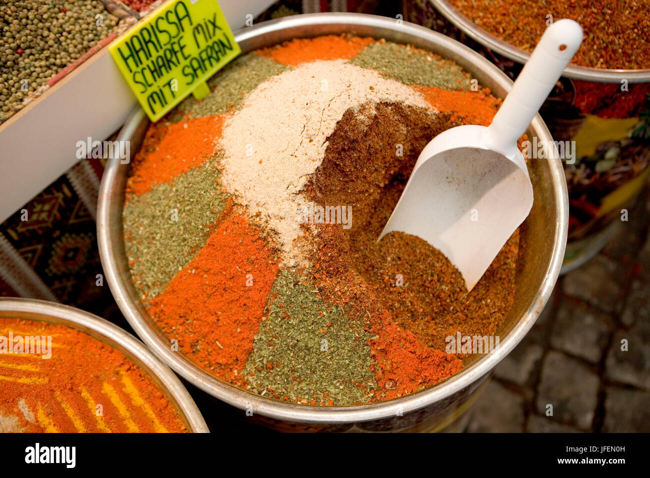 Antalya, capital of the province of the same name, bazaar, different ...