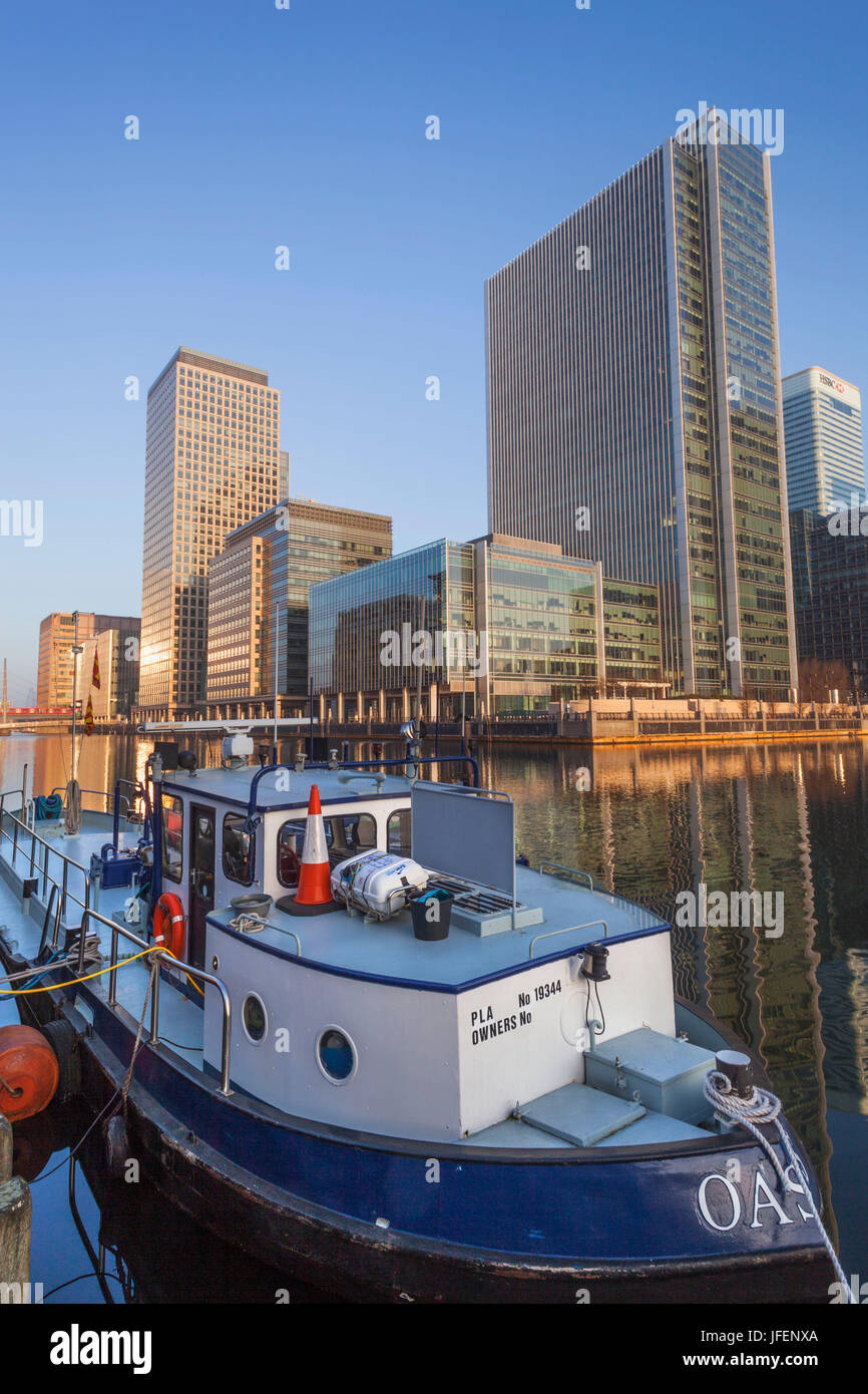 England, London, Docklands, Canary Wharf Stock Photo - Alamy