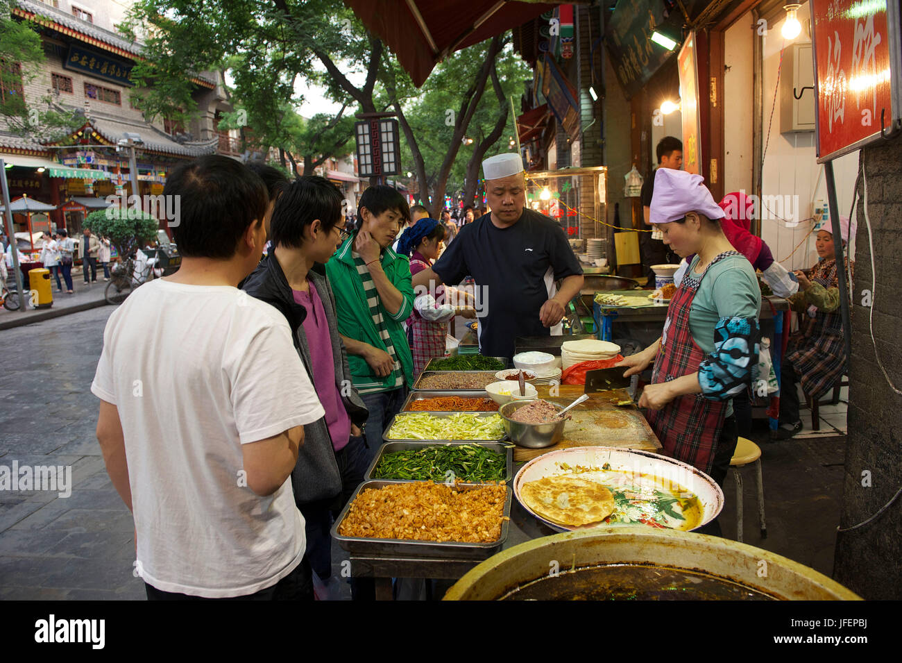 Muslim hui district hi-res stock photography and images - Alamy