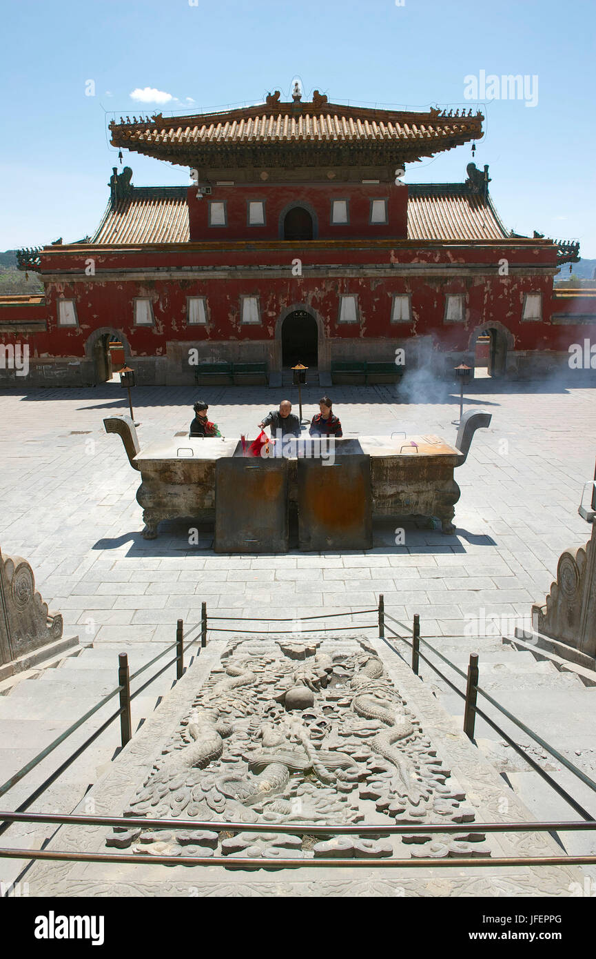 China, Hebei Province, Chengde, Universal Peace temple (Puning Si ...