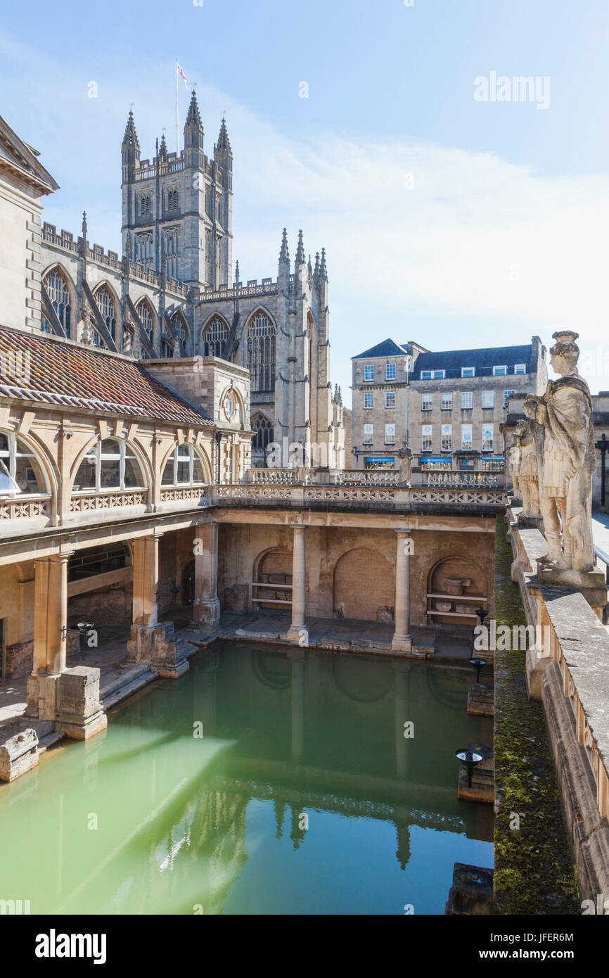 England, Somerset, Bath, Roman Baths Stock Photo - Alamy