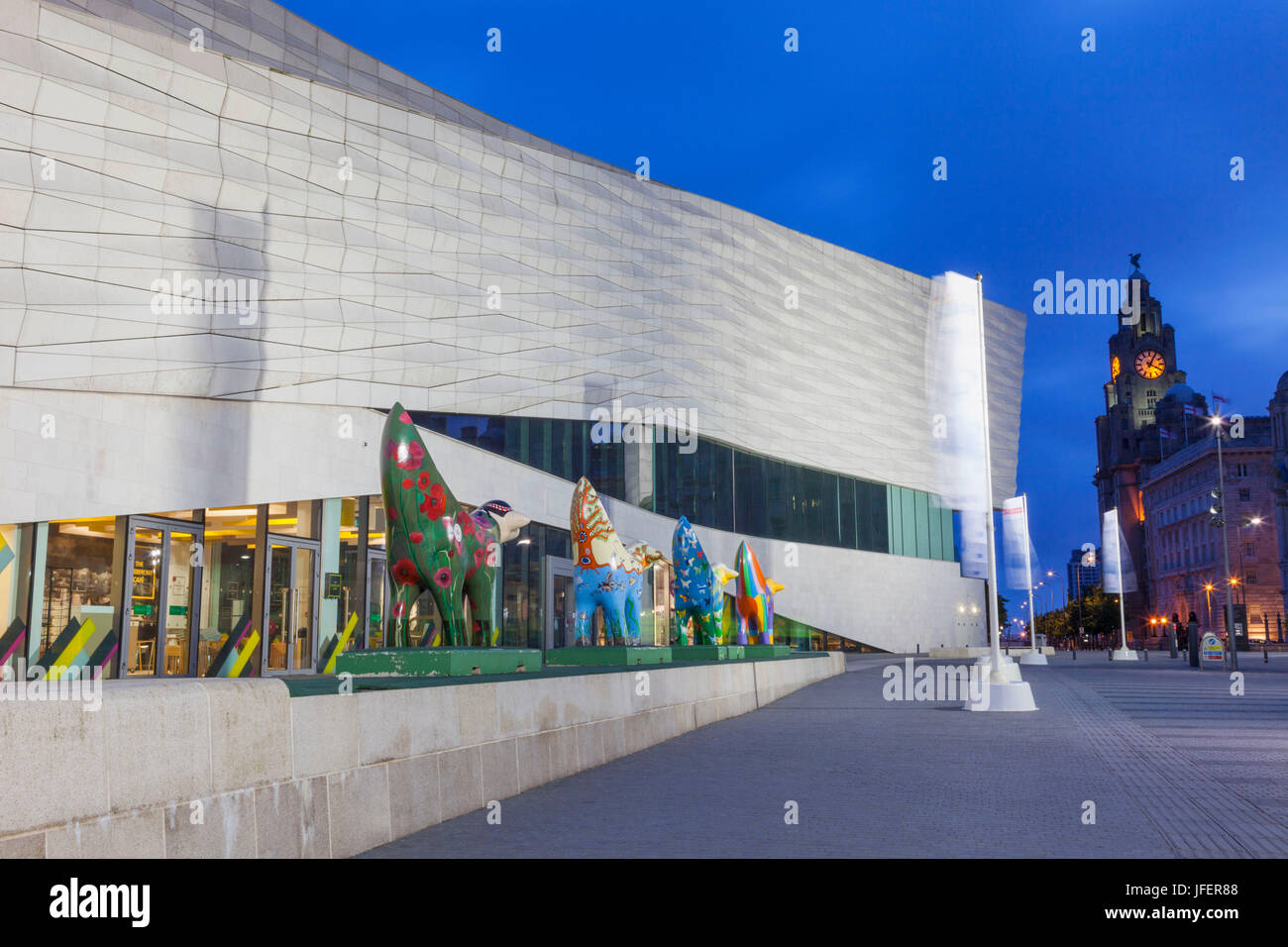 England, Merseyside, Liverpool, Museum of Liverpool Stock Photo - Alamy