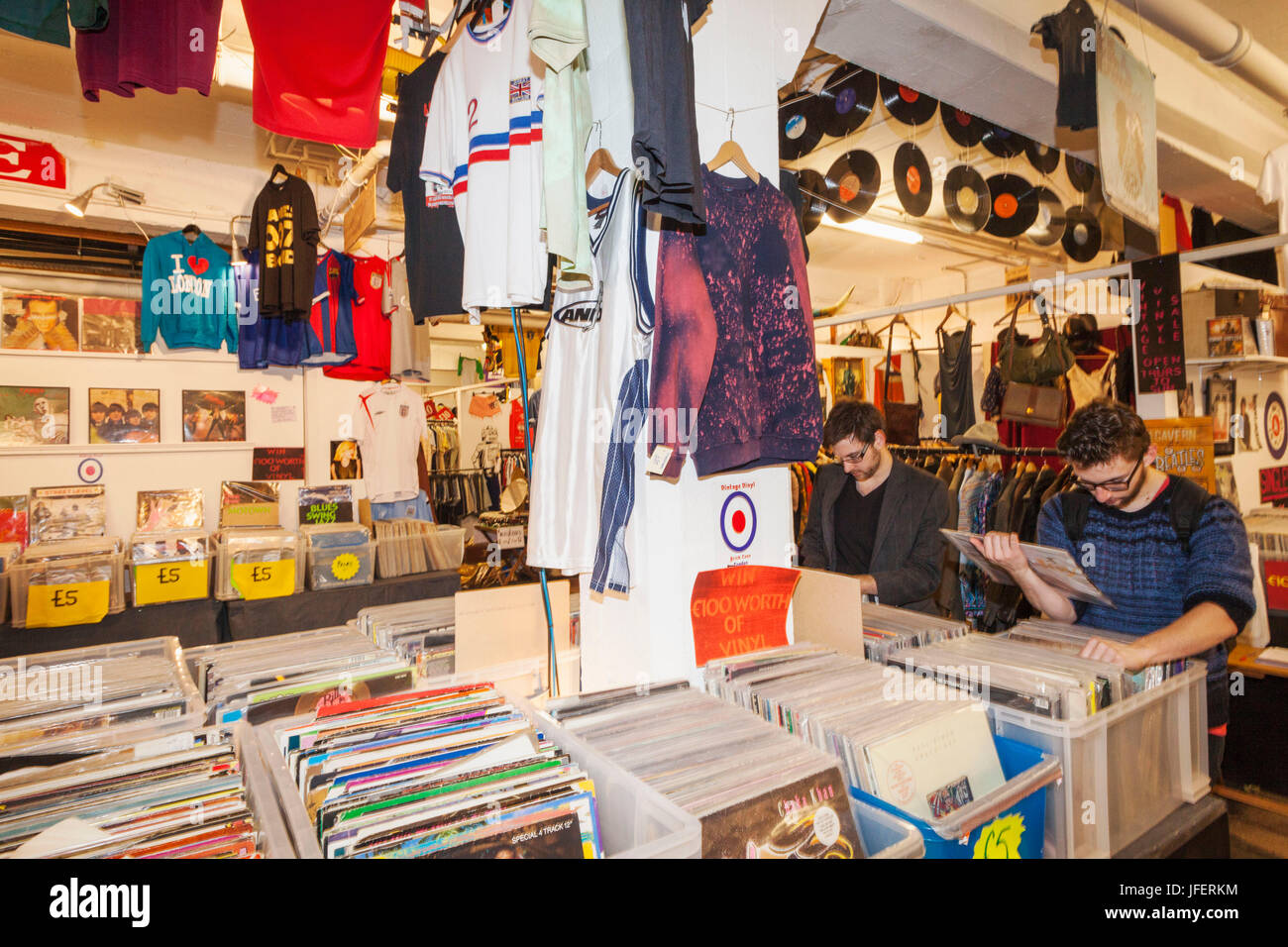 England, London, Tower Hamlets, Brick Lane, Brick Lane Market, Vintage ...