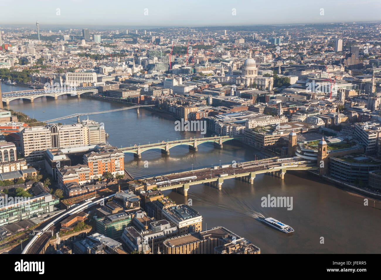 An aerial view shard hi-res stock photography and images - Alamy