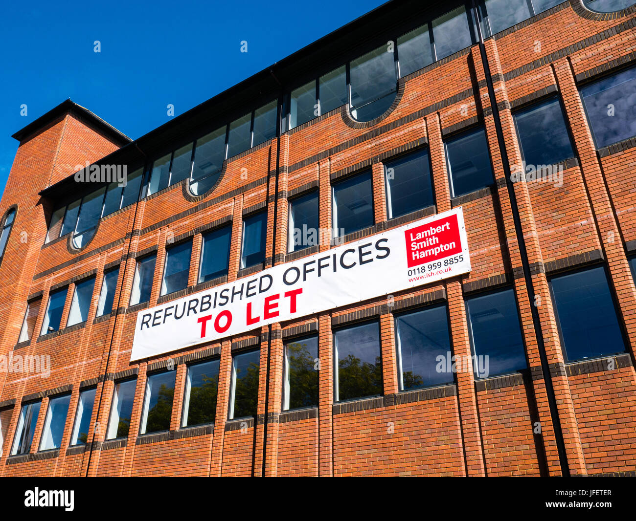 Refurbish office block Central Reading, Berkshire, England, UK, GB ...
