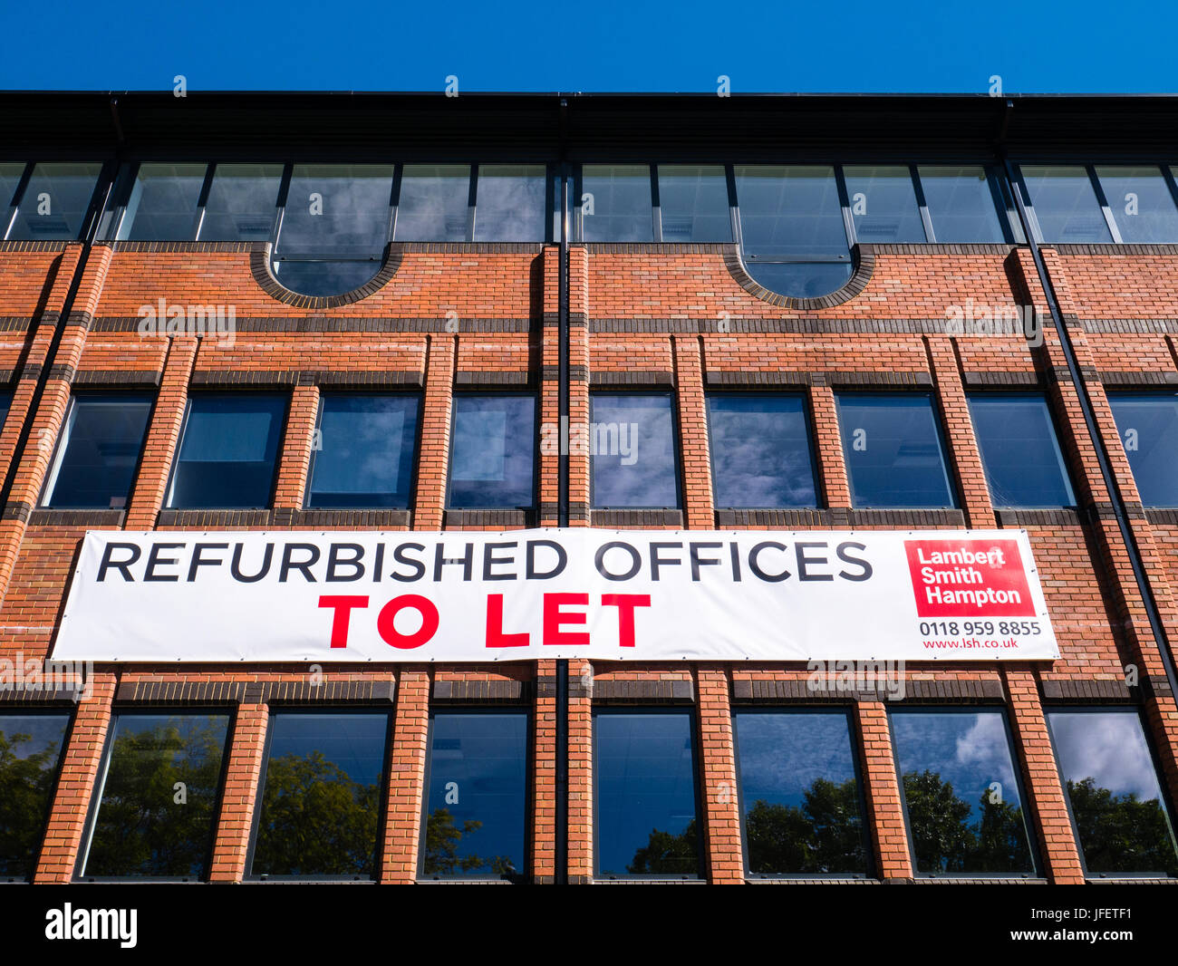Refurbish office block Central Reading, Berkshire, England, UK, GB ...