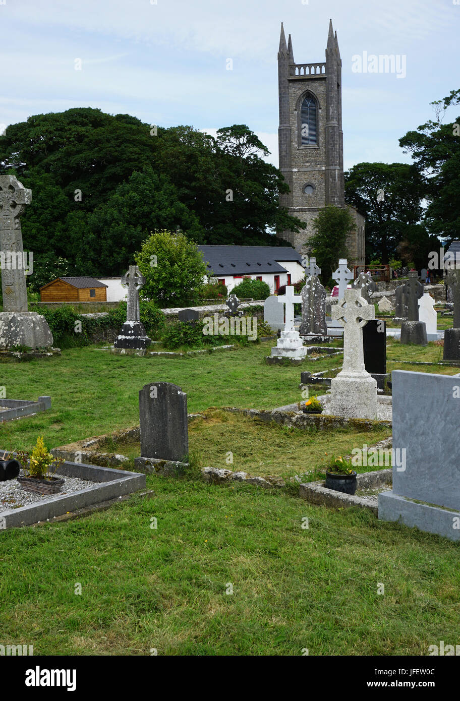 Ireland Drumcliffe Church Yeats Country County Sligo Stock Photo - Alamy