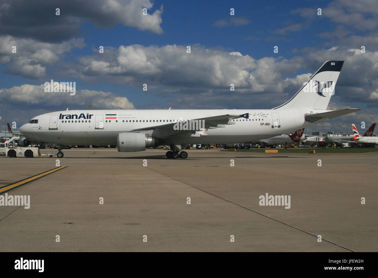 iran air a300 Stock Photo - Alamy