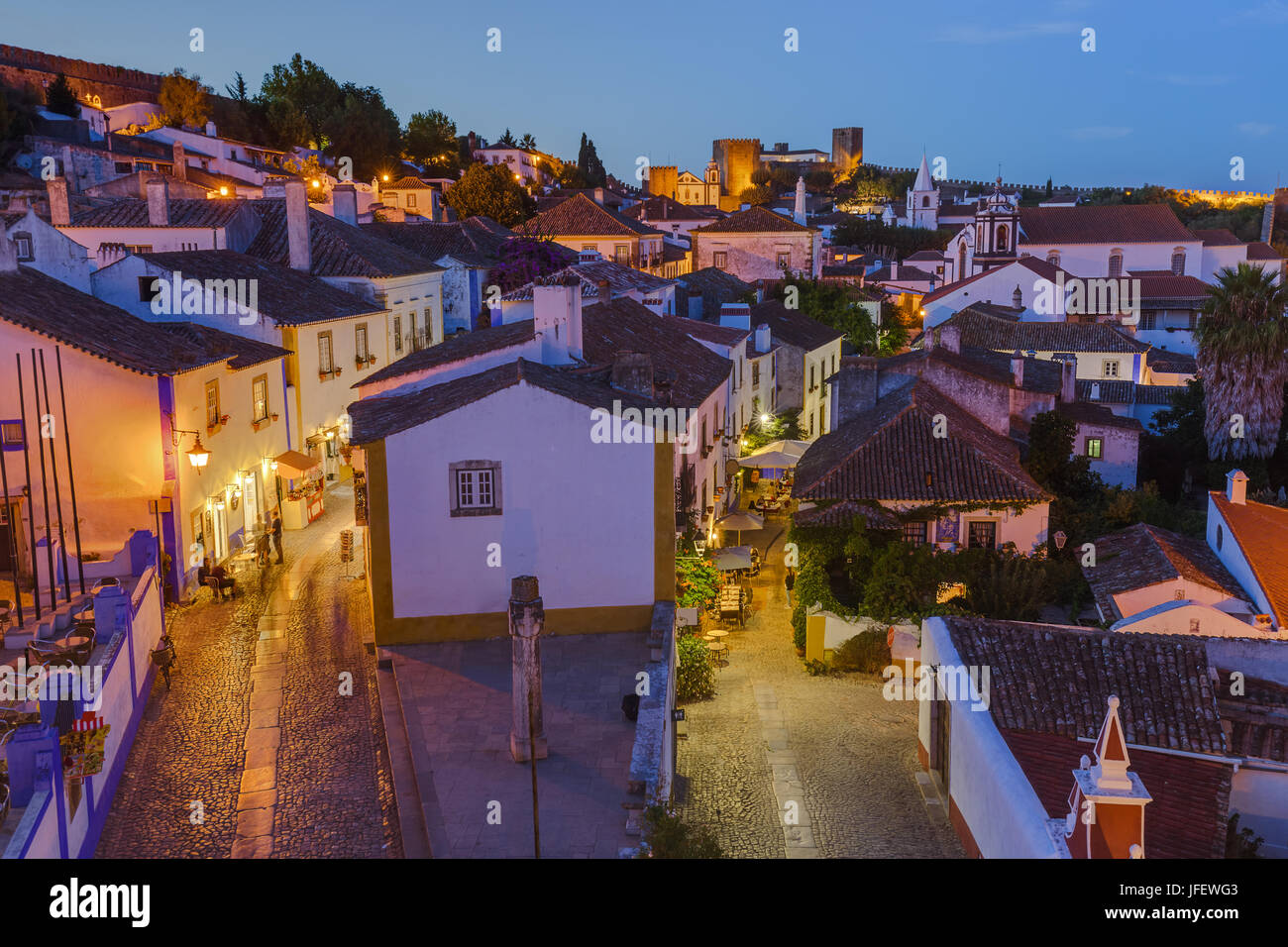 Obidos by night hi-res stock photography and images - Alamy