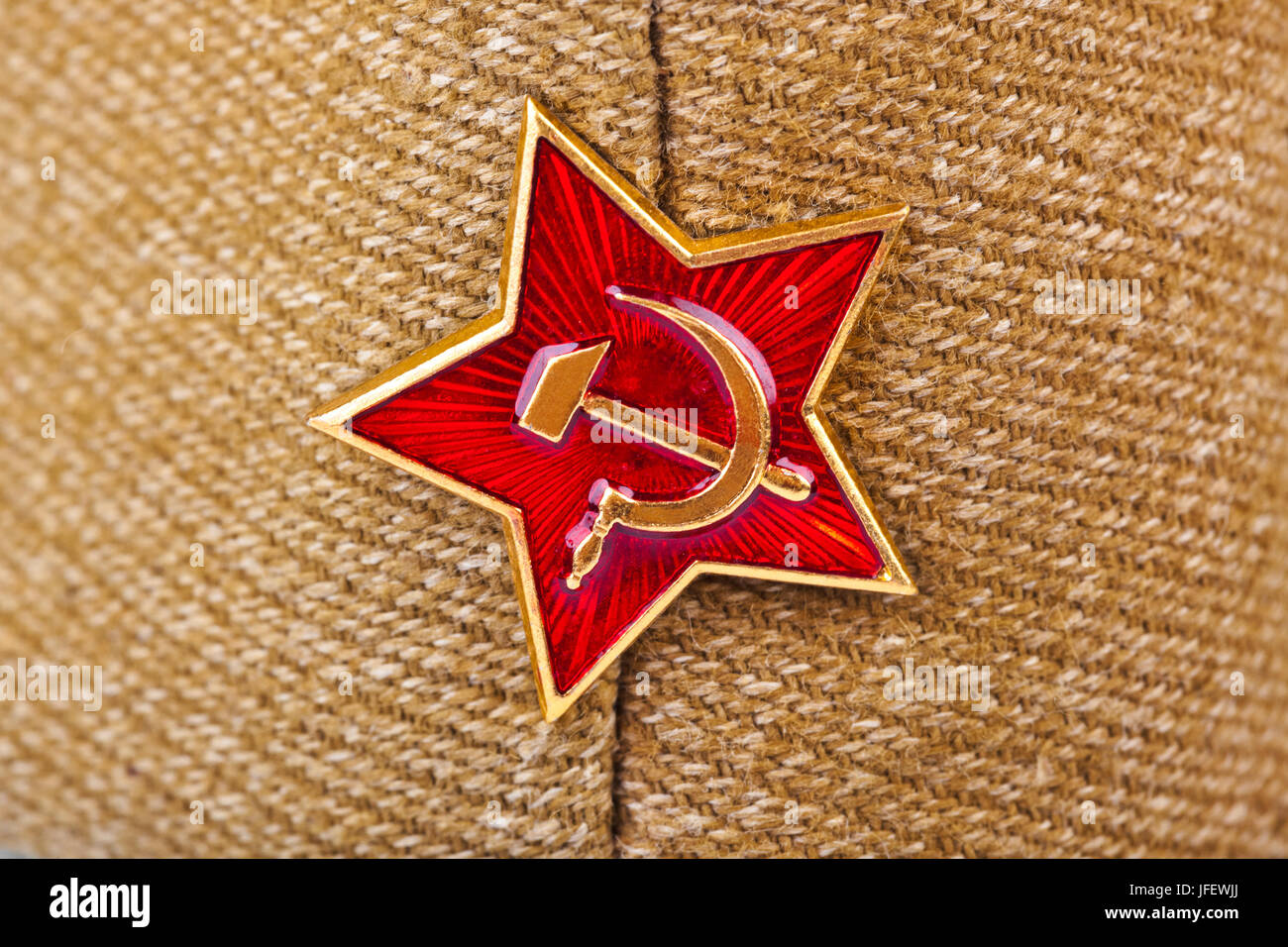 Soviet military emblem red star hi-res stock photography and images - Alamy