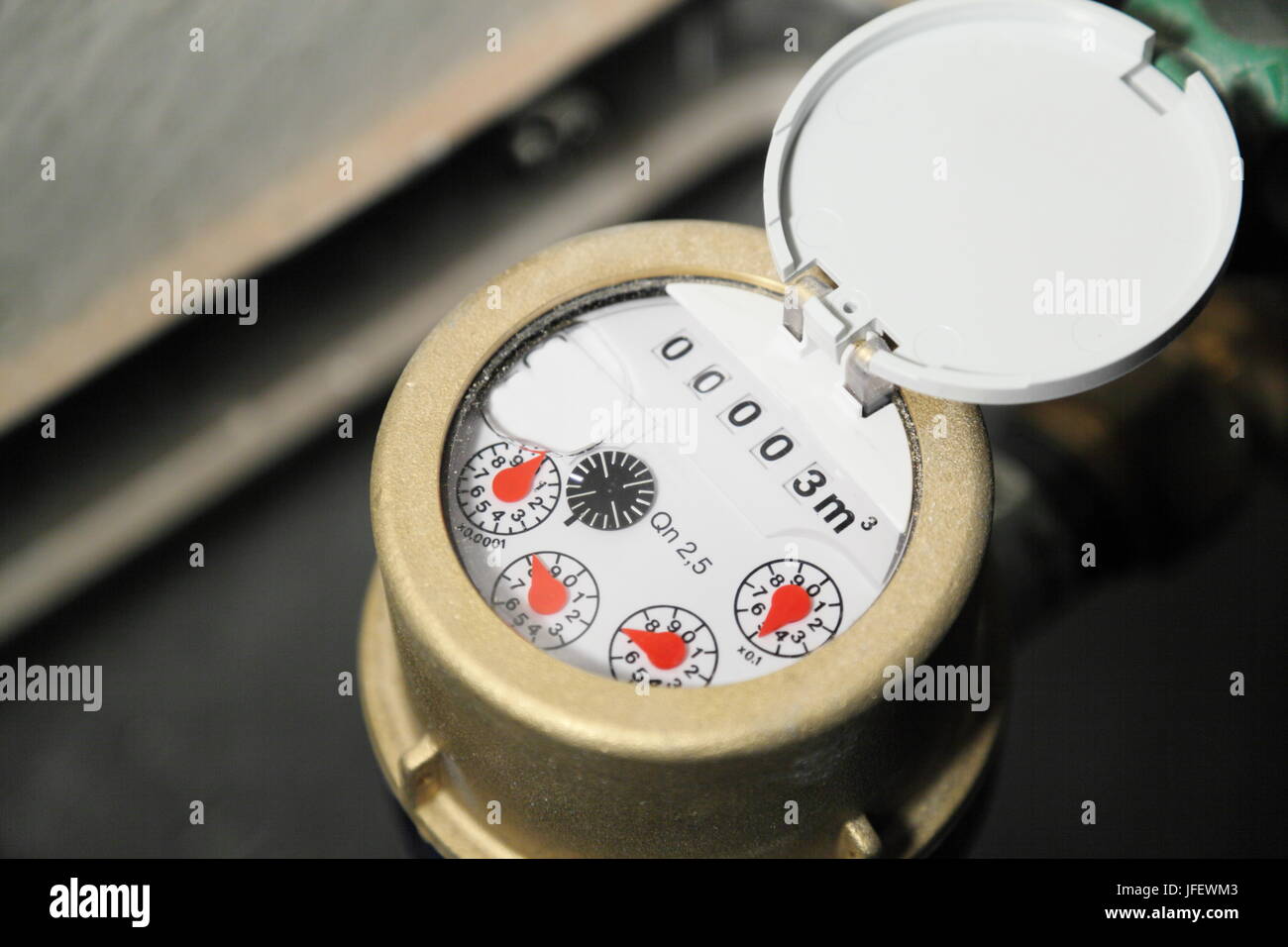 Old water meter hi-res stock photography and images - Alamy