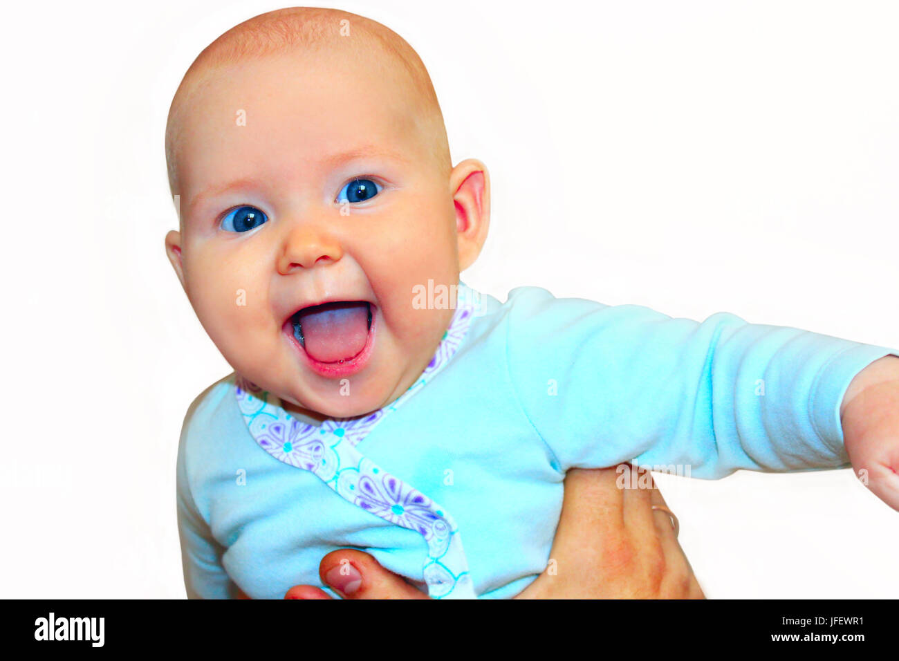 Baby smiles happy hi-res stock photography and images - Alamy